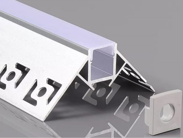 LED Channel | Plaster LED Profile for Inner Corner Wall