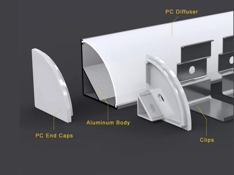 LED Channel System | Alloy Profile for LED Strip Lights