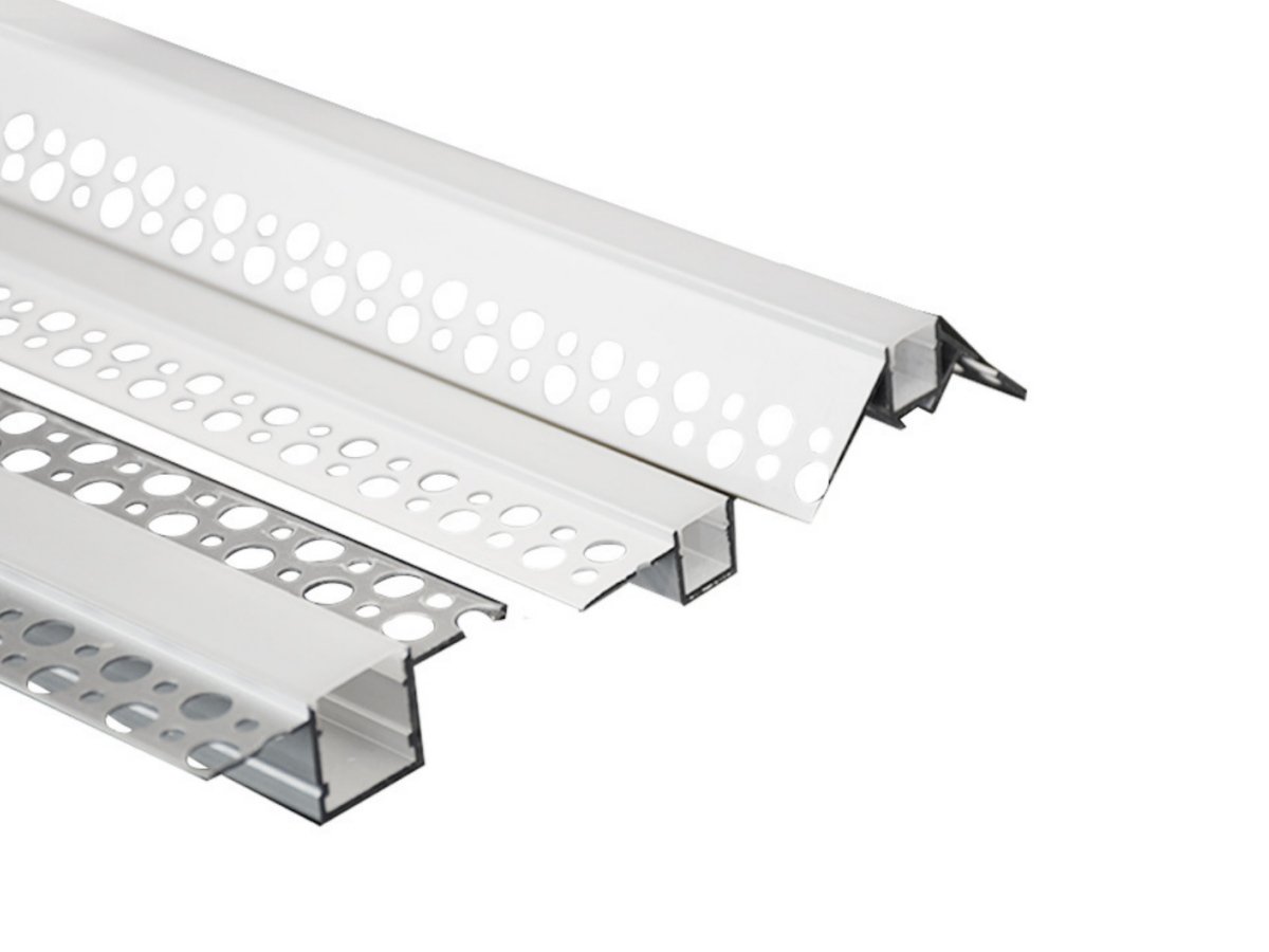 Plasterboard LED Profile with PC Diffused - LED Channel