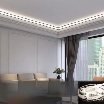 Innovative main lighting chooses Corner LED Profile light lighting solution